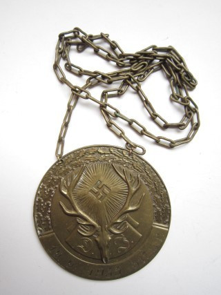 German Hunting Organization Plaque/Collar.