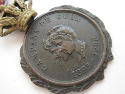 Cuba 1895-1899 Medal.